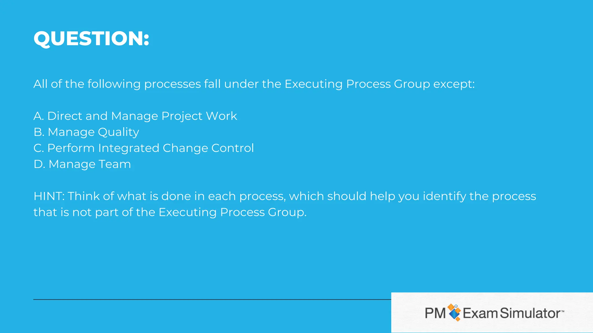 CAPM Exam Sample Question | PDF