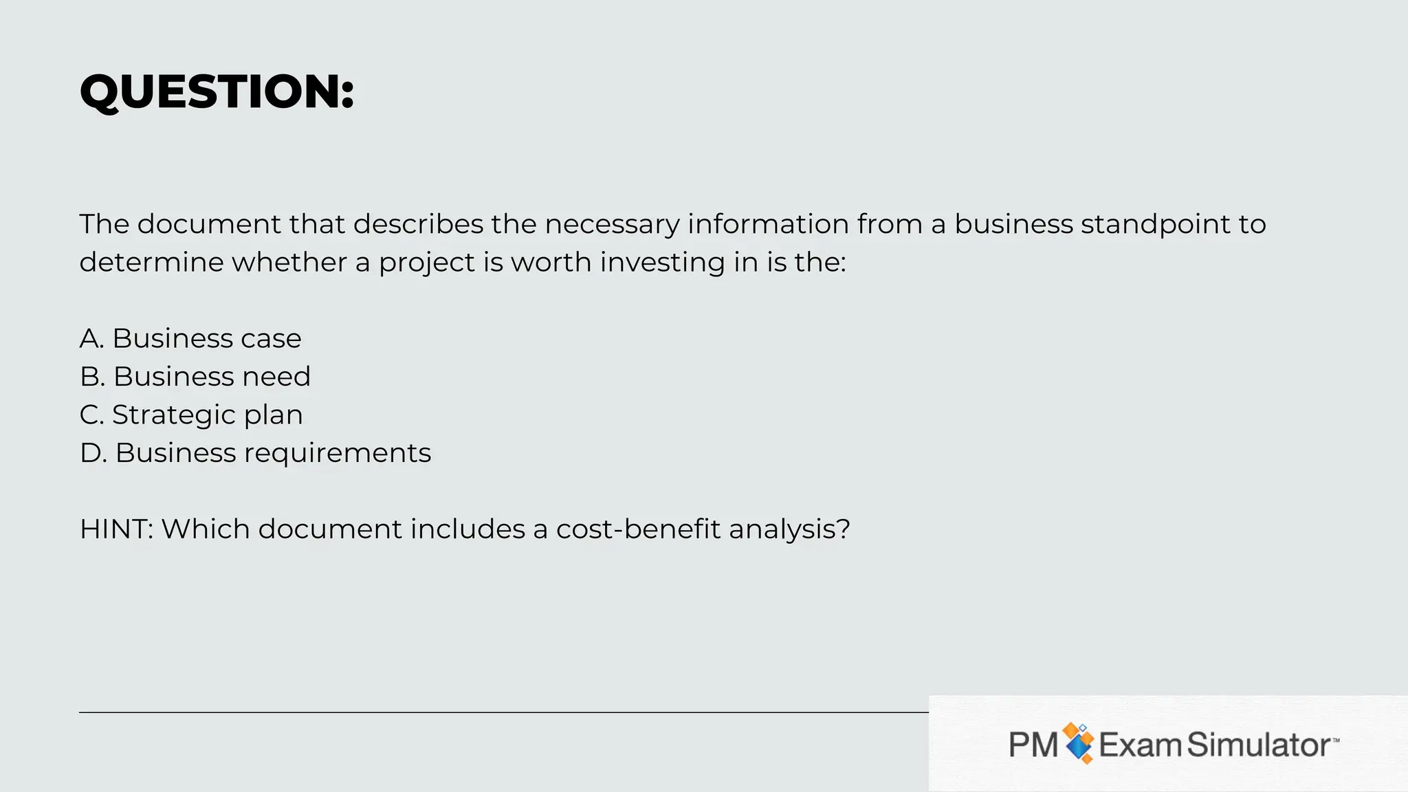 Free CAPM Exam Sample Question of the Week | PPT