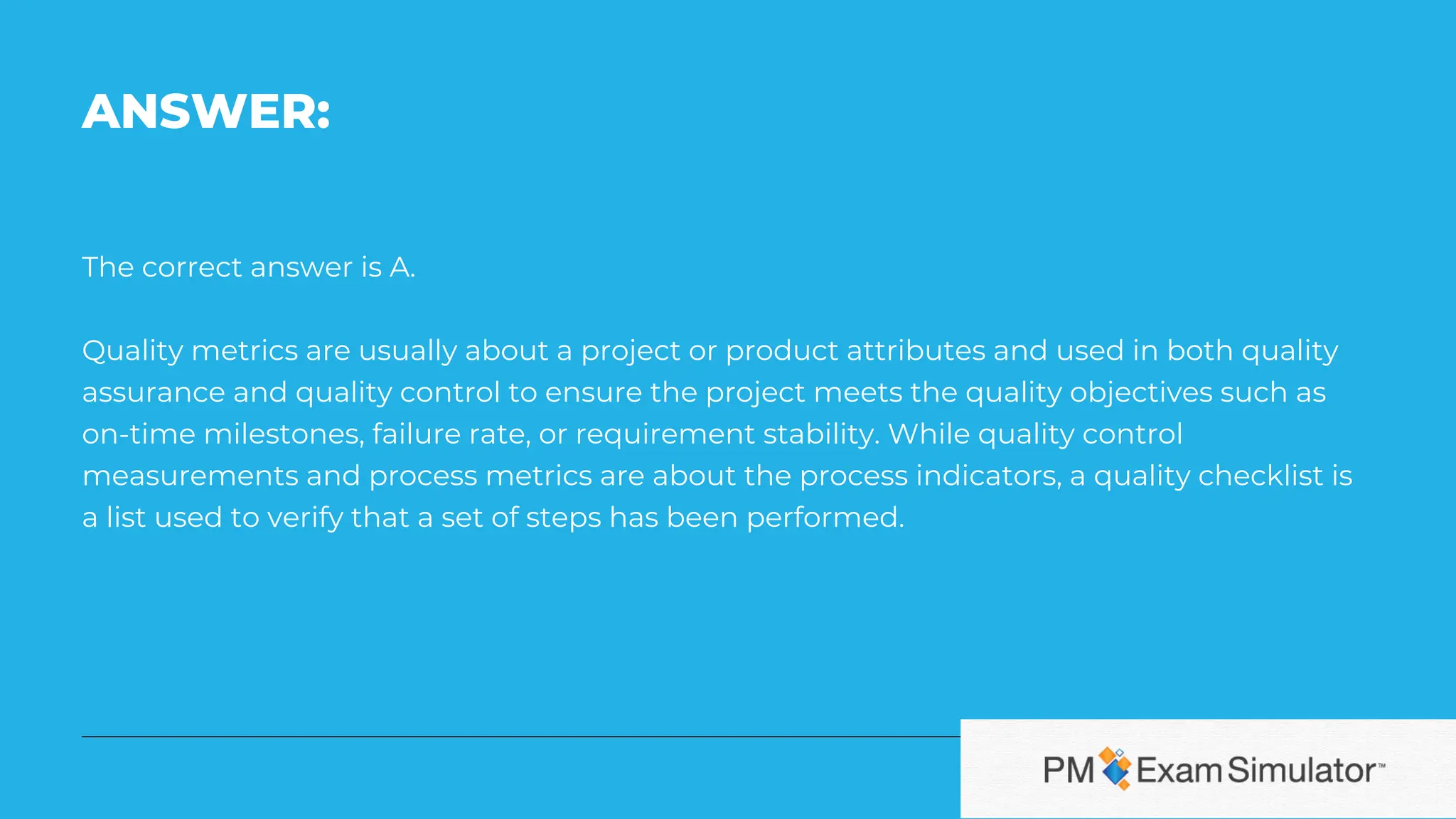 Free CAPM Exam Sample Question of the Week | PDF