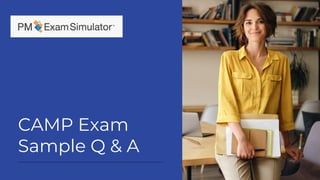 Free CAPM Exam Sample Question of the Week | PDF