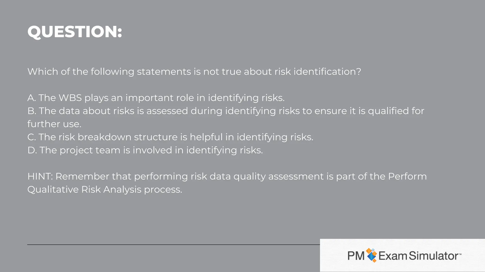 Free CAPM Exam Sample Question | PDF