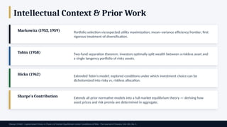 Understanding the Capital Asset Pricing Model (CAPM): Market ...