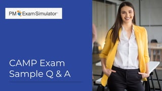 Free CAPM Exam Sample Question | PPT