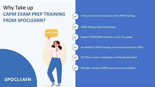 CAPM Certification Training in Saudi Arabia | SPOCLEARN | PPT