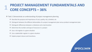 CAPM Certification Training in Saudi Arabia | SPOCLEARN | PPT