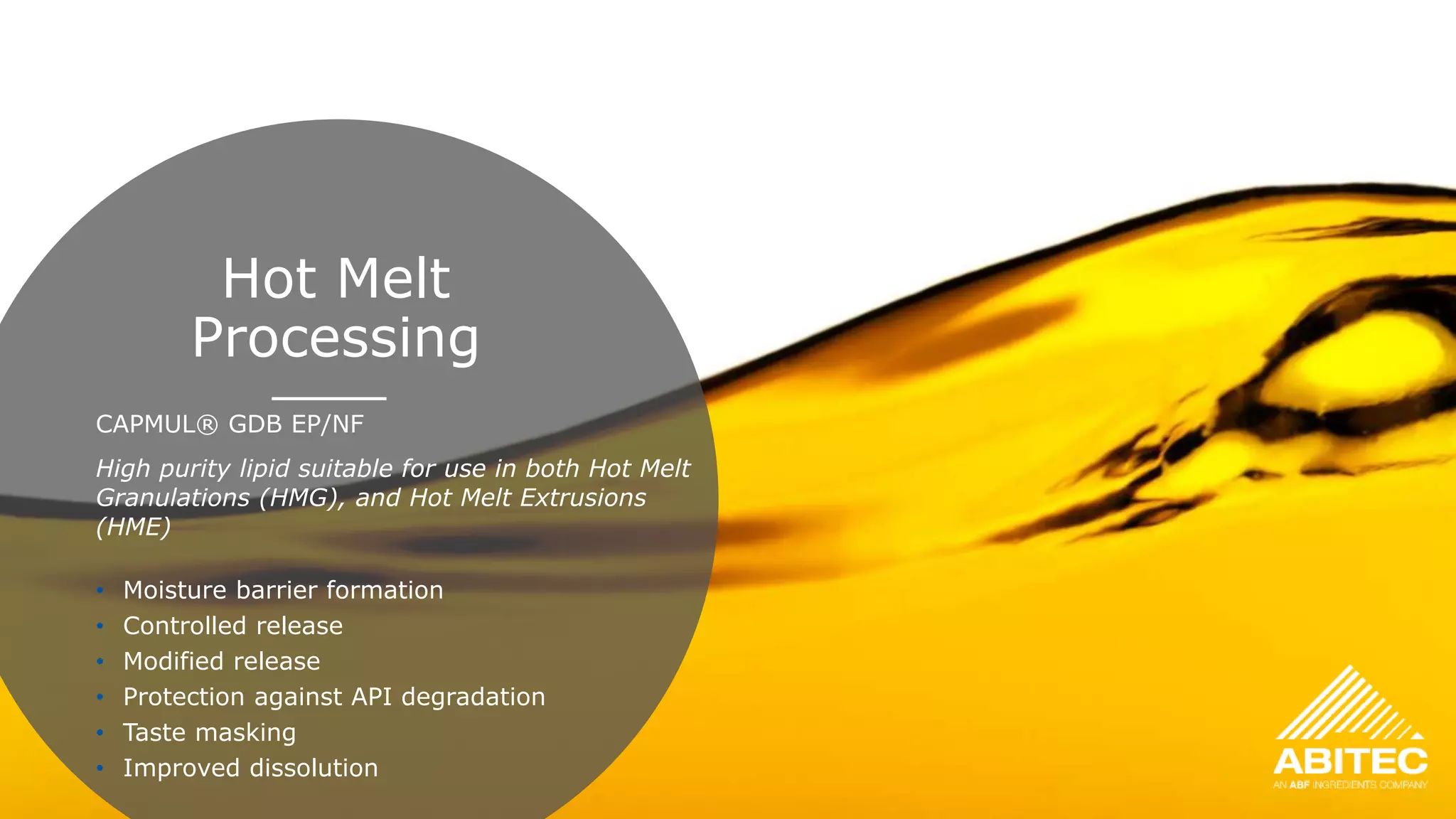 CAPMUL GDB Glyceryl Dibehenate | PPTX