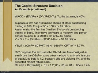 CAPM WACC.ppt