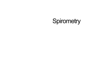 Capnogram and Spirometry principles and its uses in Operation theatres ...