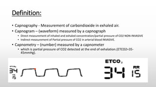 Capnography | PPTX