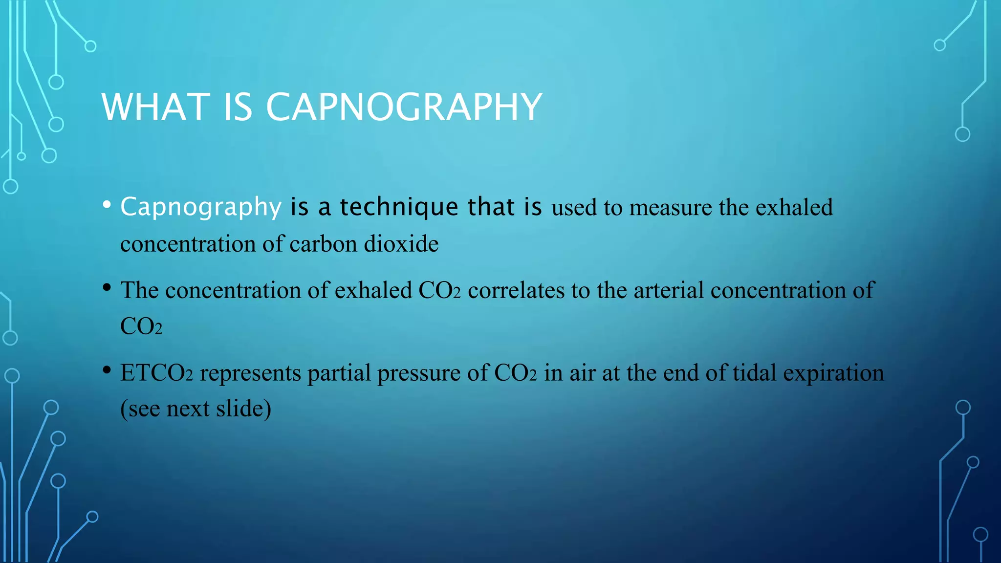Basics Of Capnography Pptx