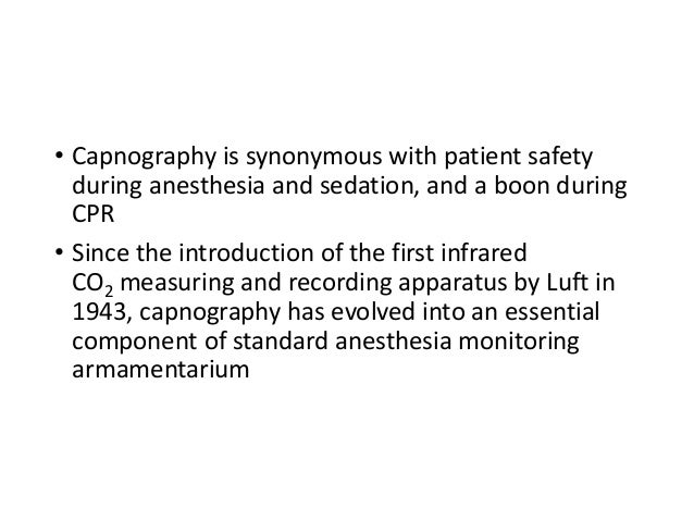 Capnography and interpretations | PPT