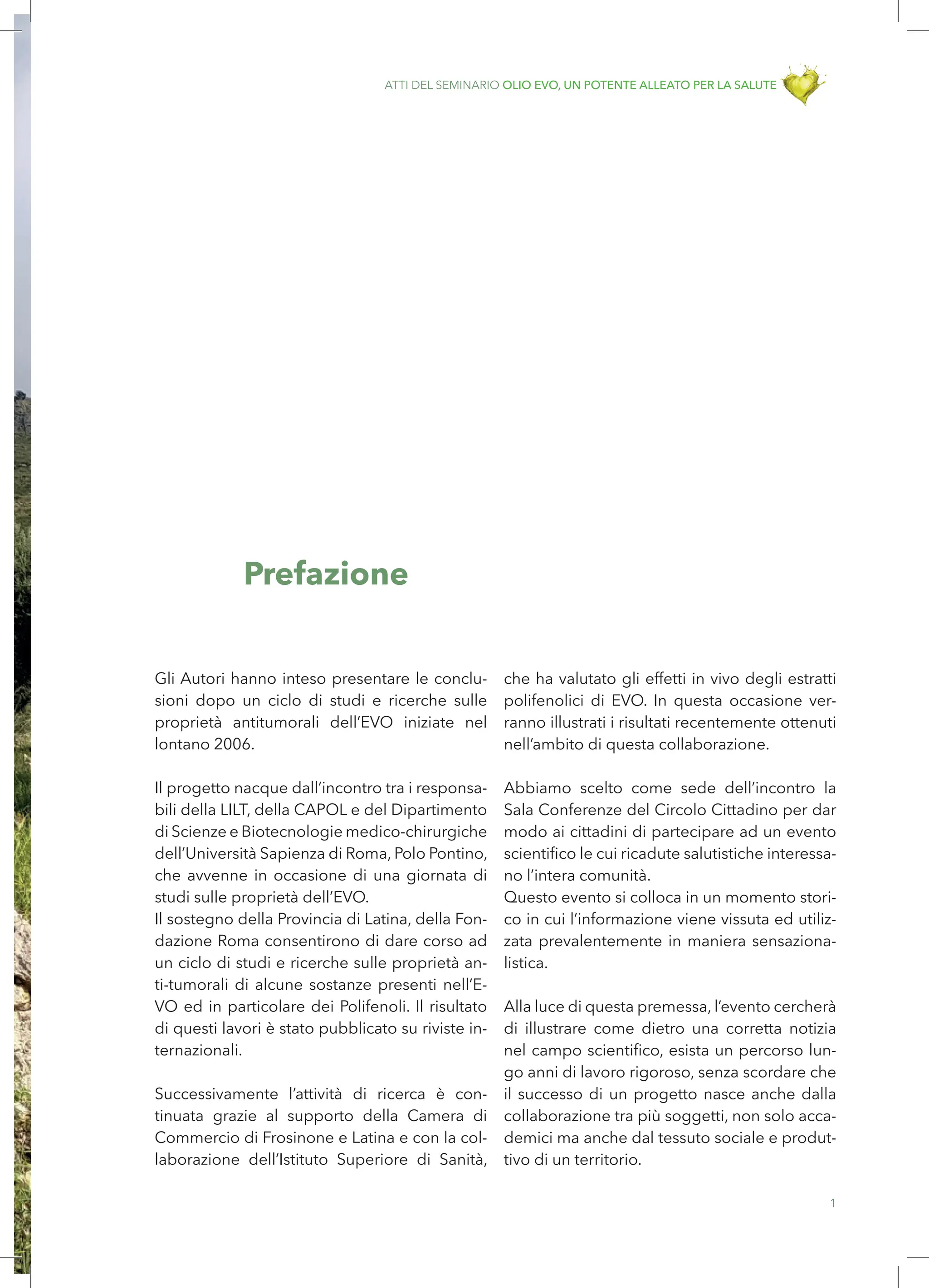 Seminario Olio Evo potente allegato - Capol | PDF