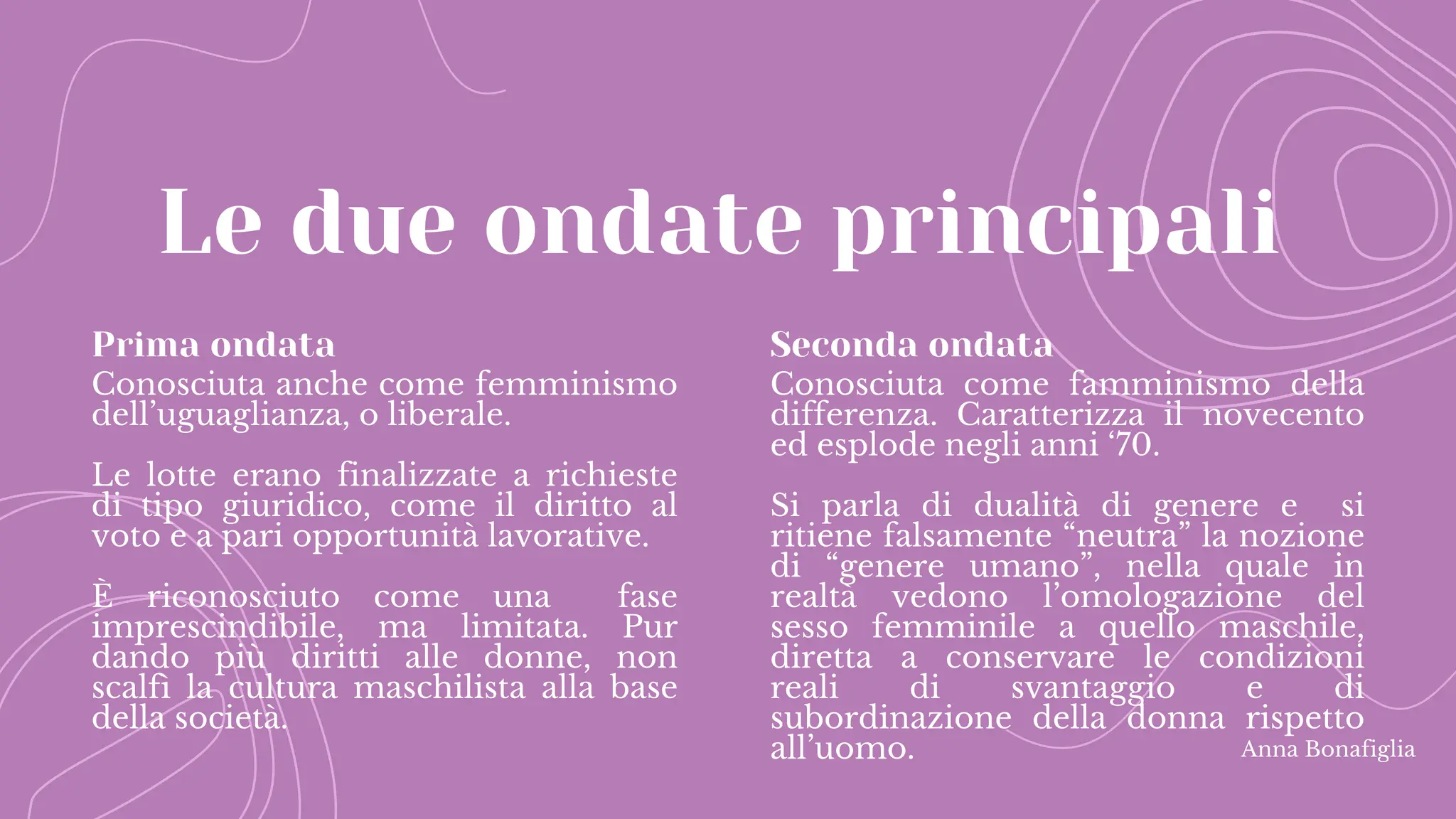 Capolavoro. Femminismo e la sua storia con membri principali | PDF