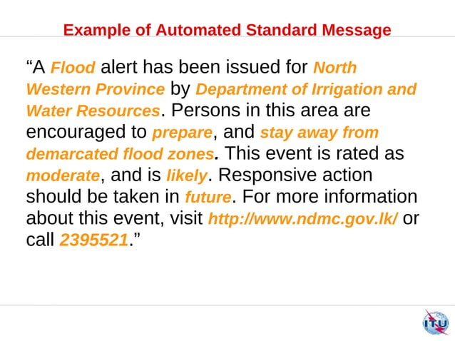 Common Alerting Protocol Overview | PPT