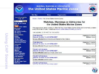 Common Alerting Protocol Overview | PPT