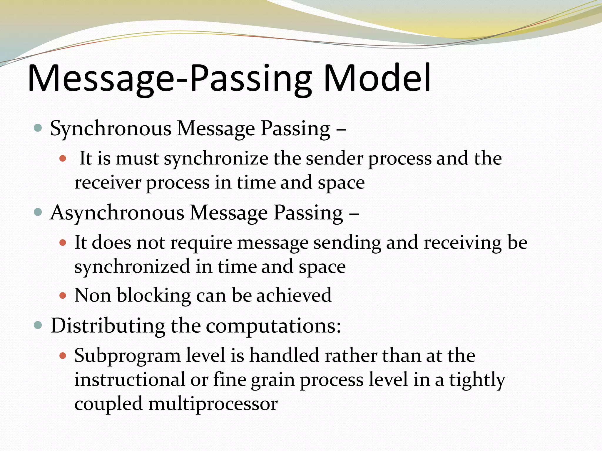 Parallel Programing Model | PPT