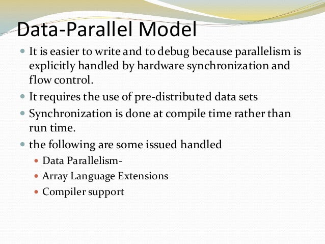Parallel Programing Model