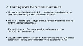 The Application of Cloud Computing in Education Informatization” | PPT
