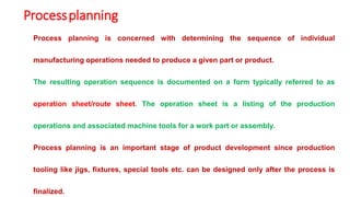 Computer aided process planning | PPT