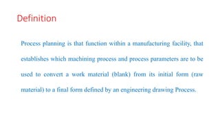 Computer aided process planning | PPT