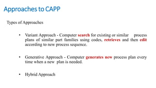 Computer aided process planning | PPT