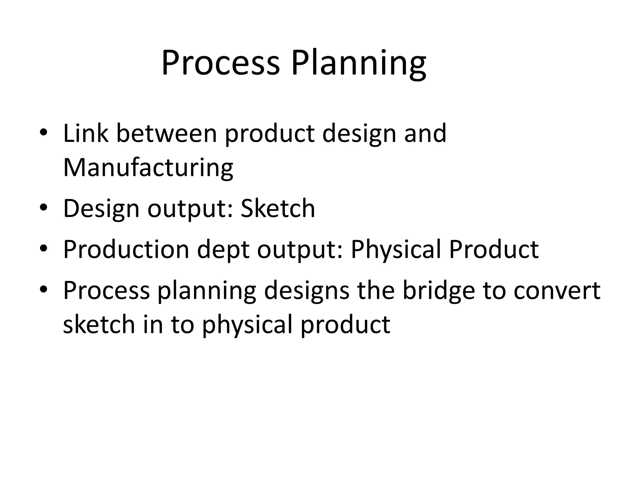 computer aided process planning, approaches to capp, variant and ...