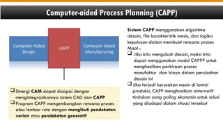 computer aides process planning adn computer based informationn system | PPT