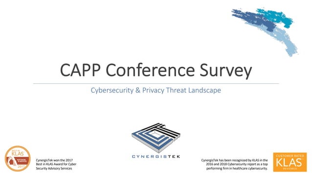CAPP Conference Survey | PPT