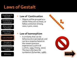 Gestalt Laws and Design | PPT