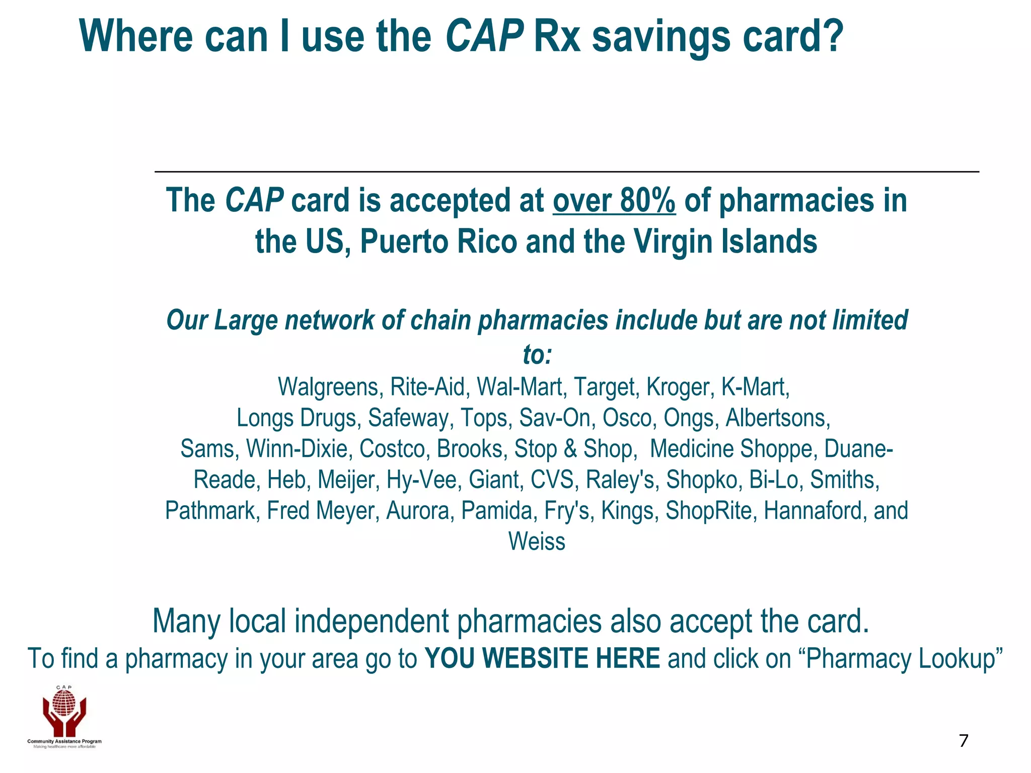 Cap presentation | PPT