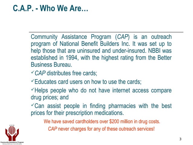 Cap presentation | PPT