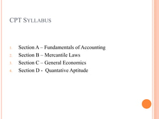 A snapshot of Chartered Accountancy Course | PPTX | Business | Business ...