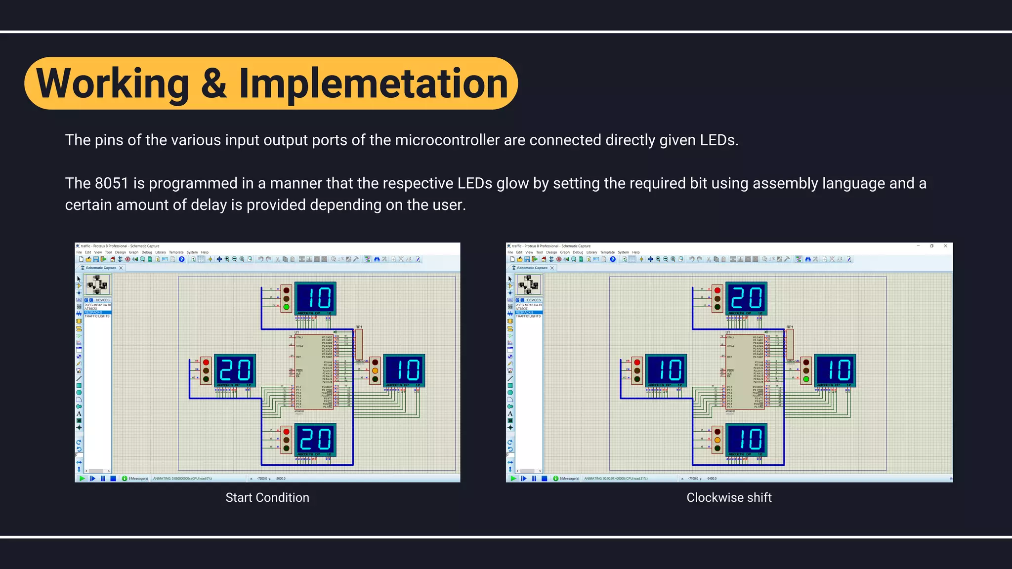 Automated Traffic Light control using 8051 microcontroller | PDF