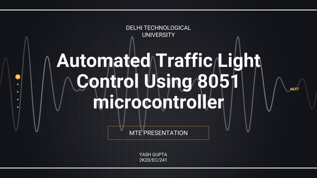 Automated Traffic Light control using 8051 microcontroller | PDF
