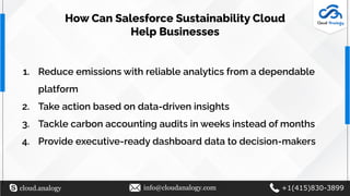 All About Salesforce Sustainability Cloud | PDF
