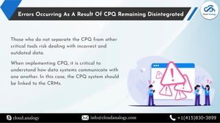 Common Salesforce CPQ Implementation Challenges | PDF