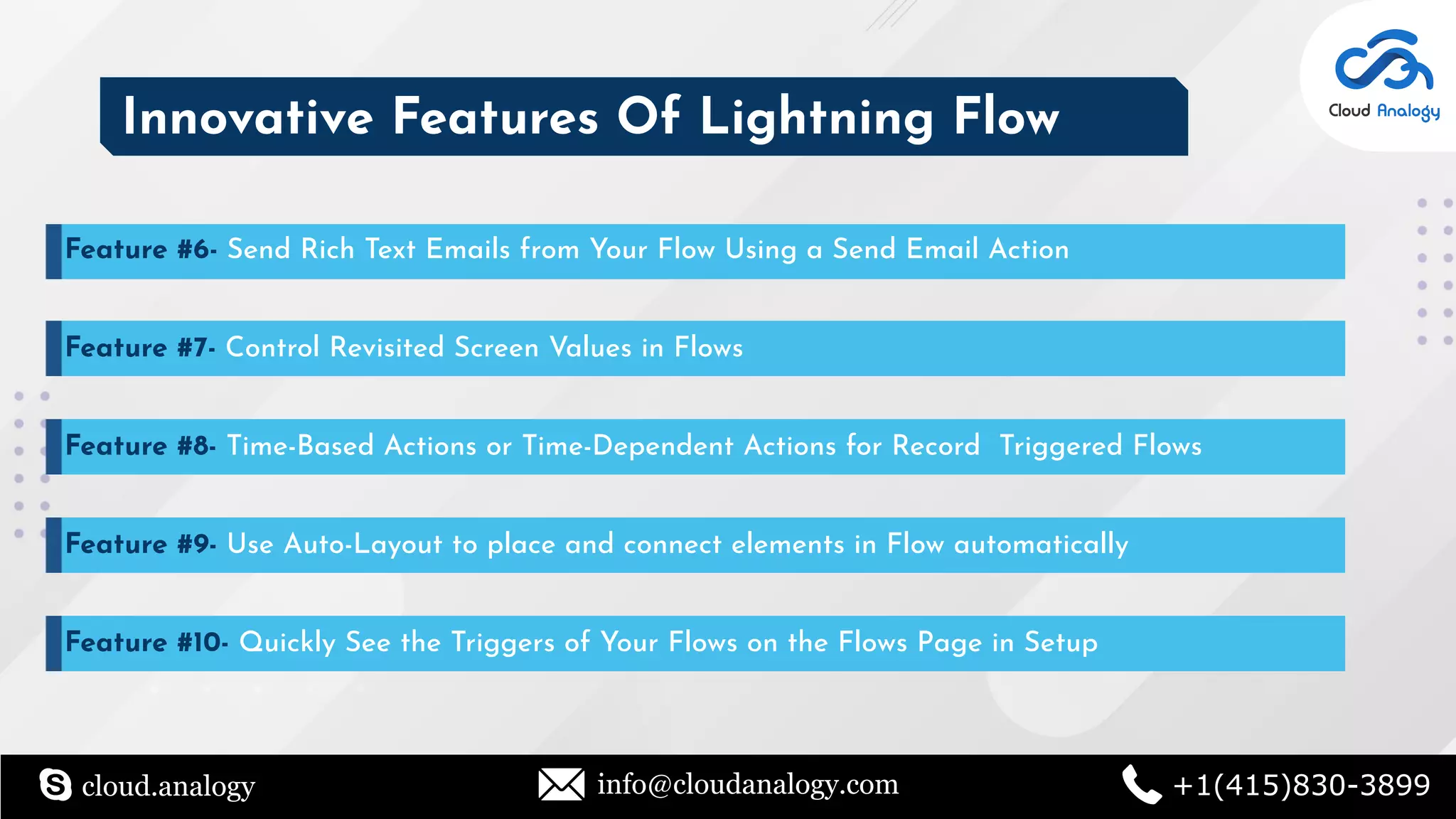 Everything You Need To Know About Lightning Flow Features | PPT