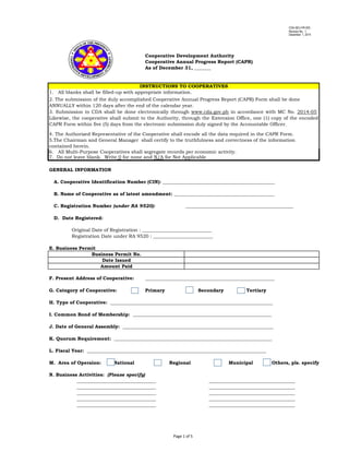 CAPR 2015 | PDF