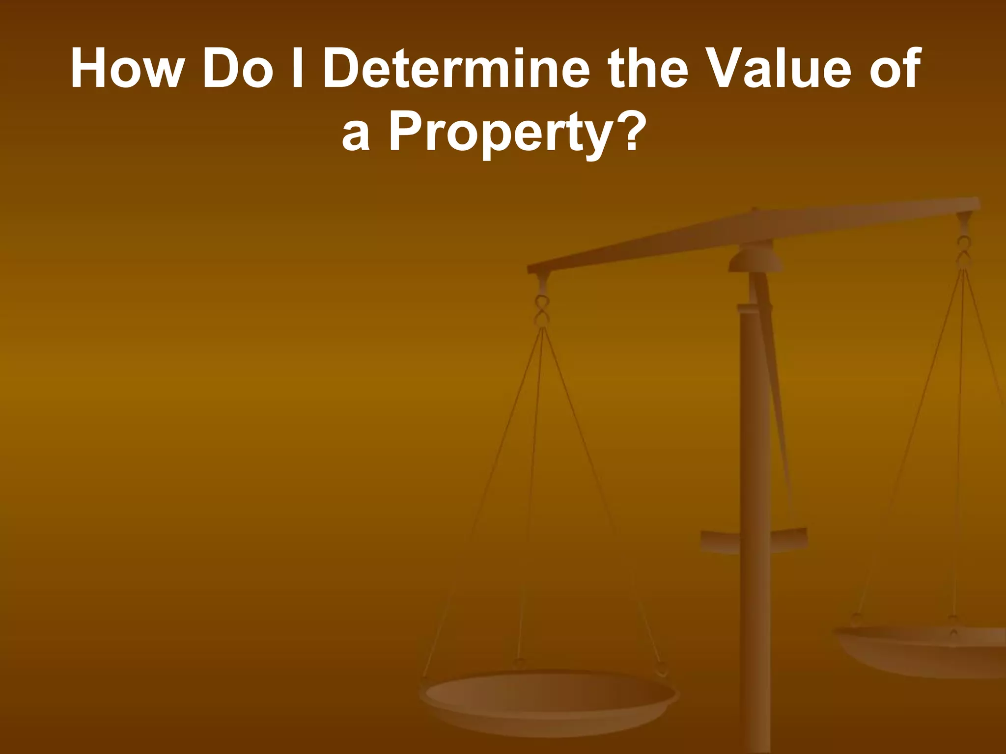 Cap Rate Presentation, How to calculate the rentability of an ...