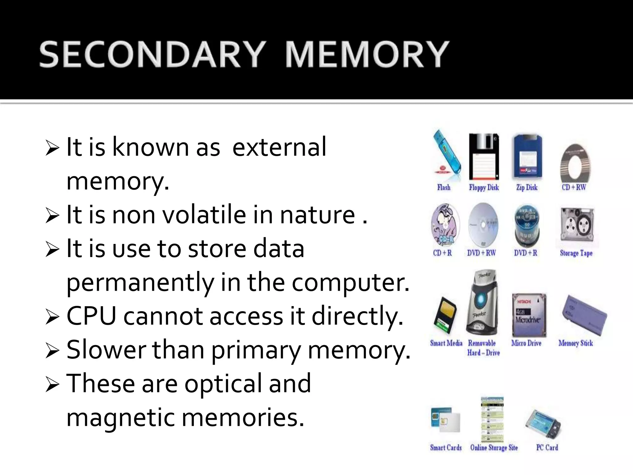 Computer Memory | PPTX