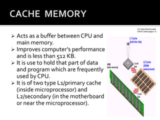 Computer Memory | PPTX