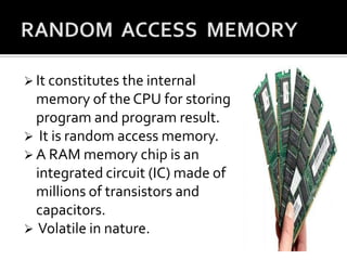 Computer Memory | PPTX