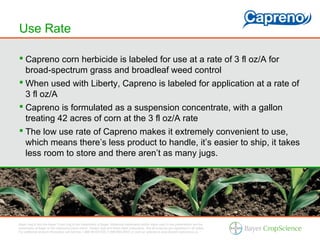 Capreno corn herbicide 2012 brand presentation | PPT | Agriculture ...