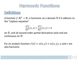 Complex Analysis - Differentiability and Analyticity (Team 2 ...