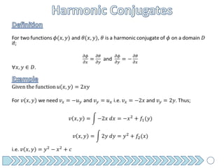 Complex Analysis - Differentiability and Analyticity (Team 2 ...