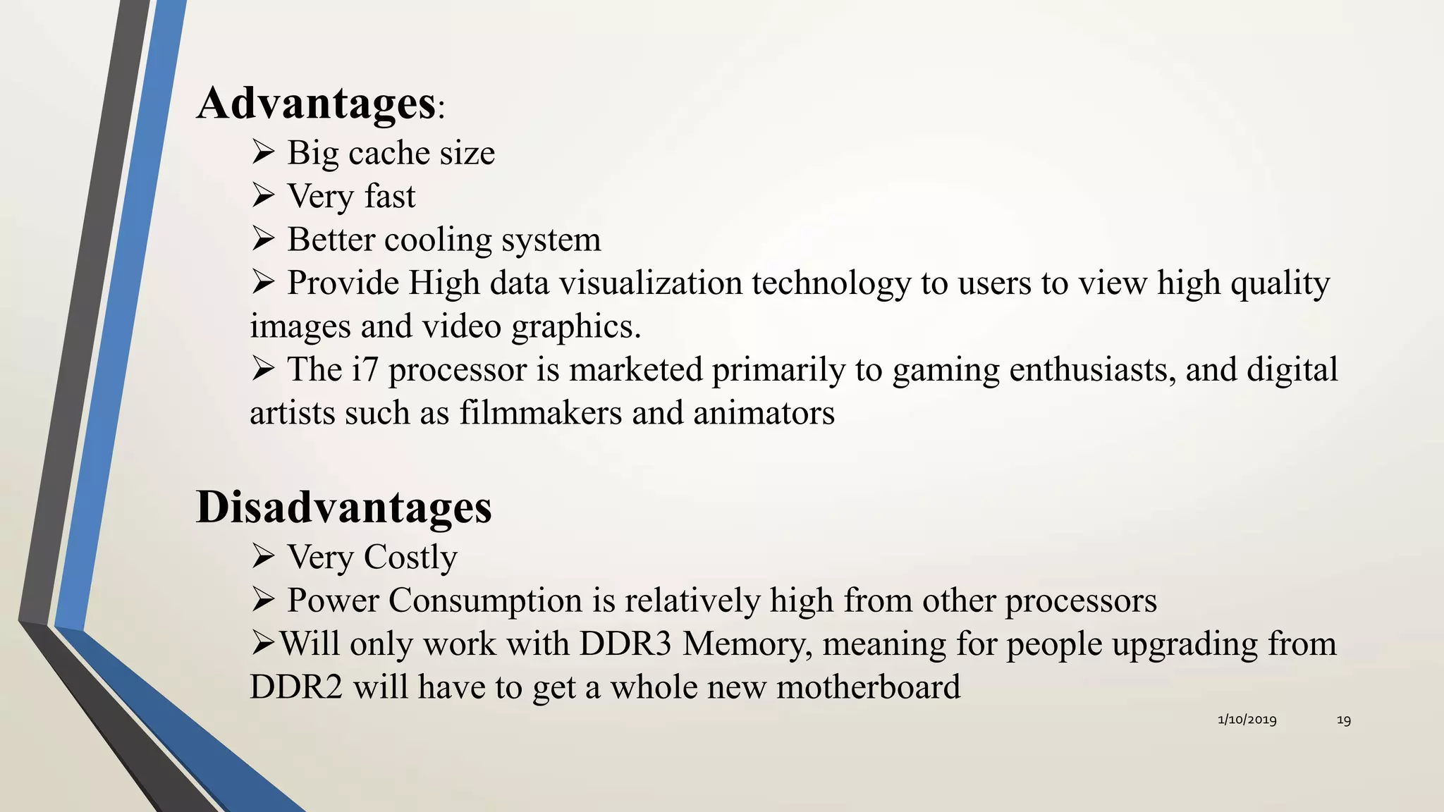 Core i3,i5,i7 and i9 processors | PPTX