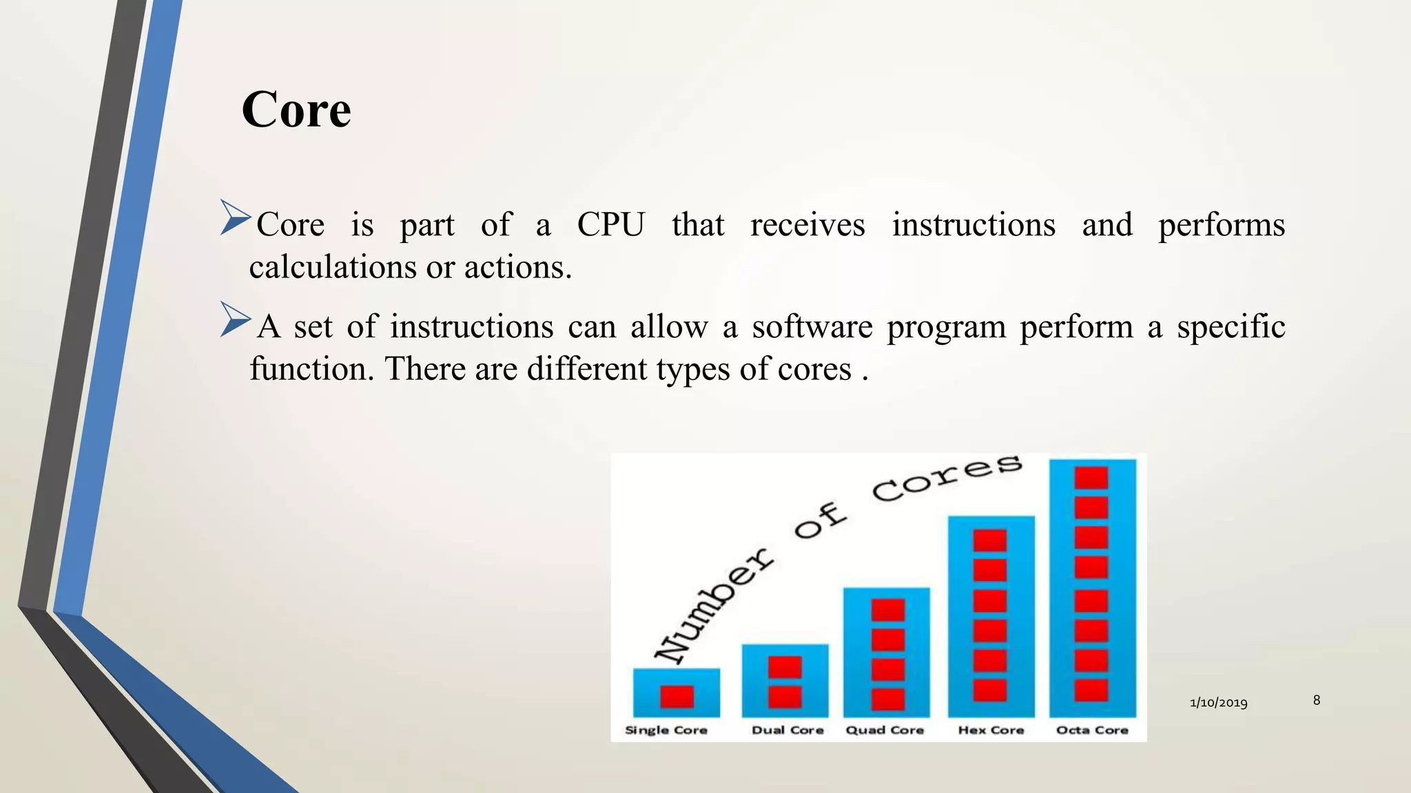 Core i3,i5,i7 and i9 processors | PPTX