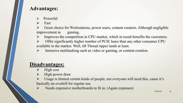 Core i3,i5,i7 and i9 processors | PPTX