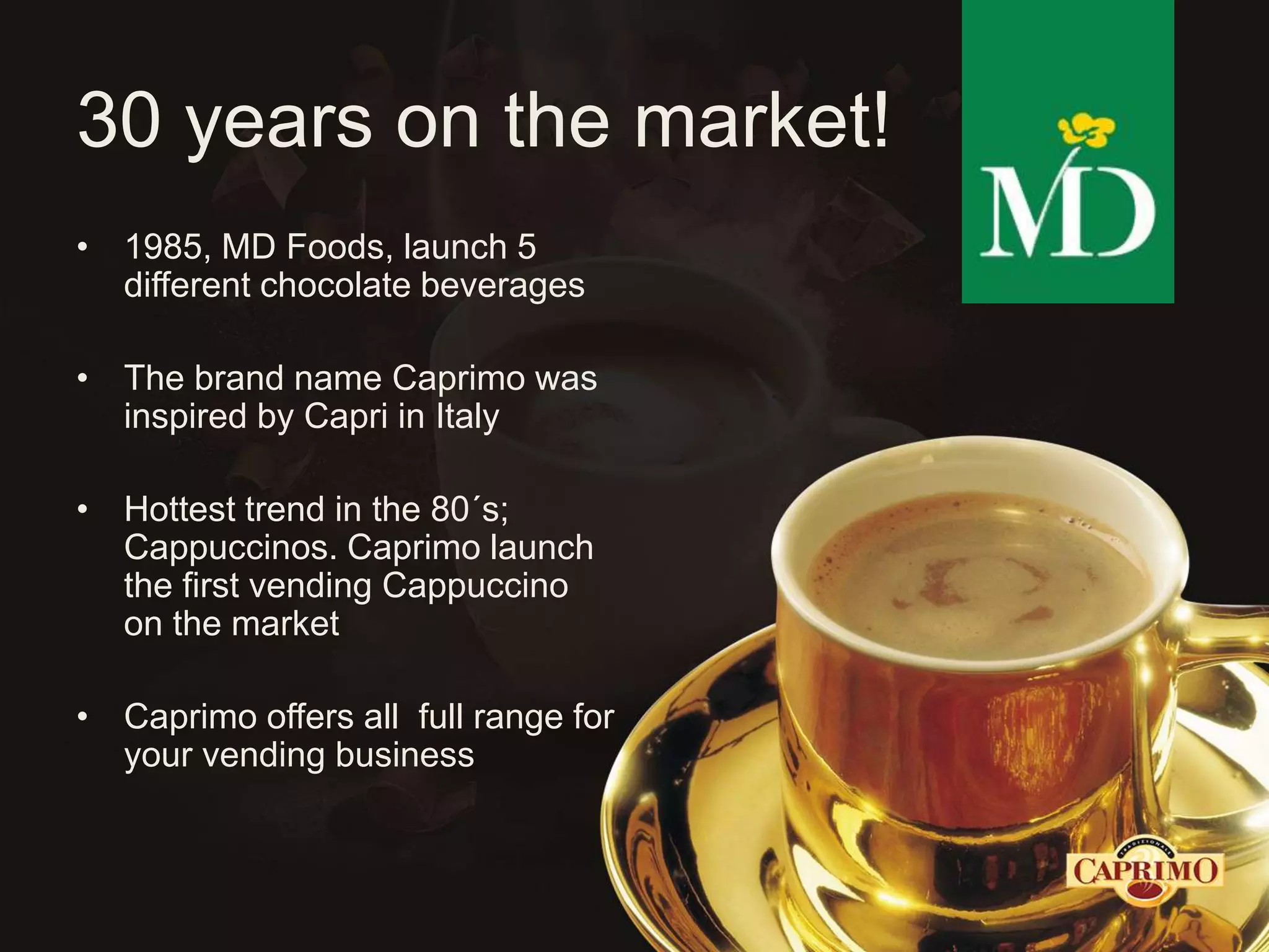 Barry Callebaut Caprimo Range of Products | PPTX