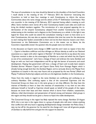 Caprivi is no more | PDF